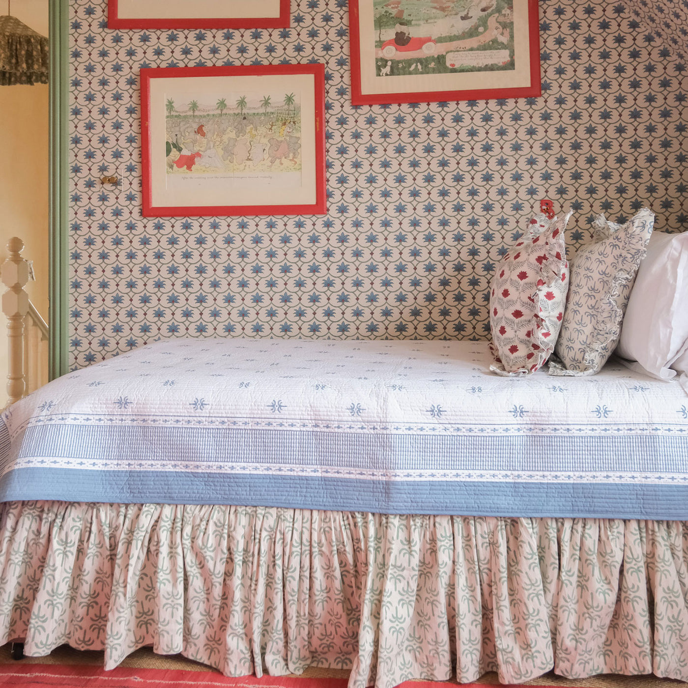 Blue Callaloo Quilt