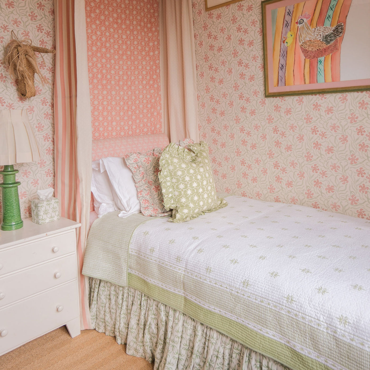 Green Callaloo Quilt