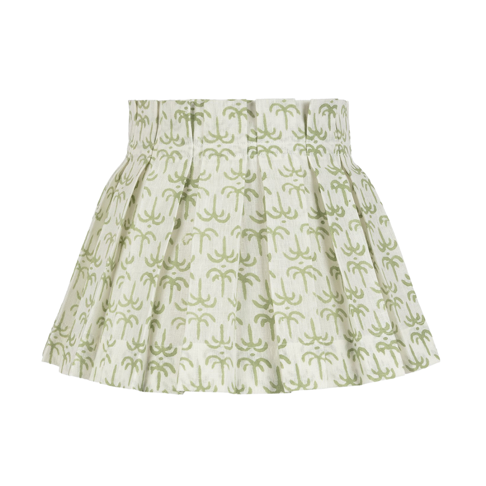 Callaloo Linen Box Pleat Lampshades