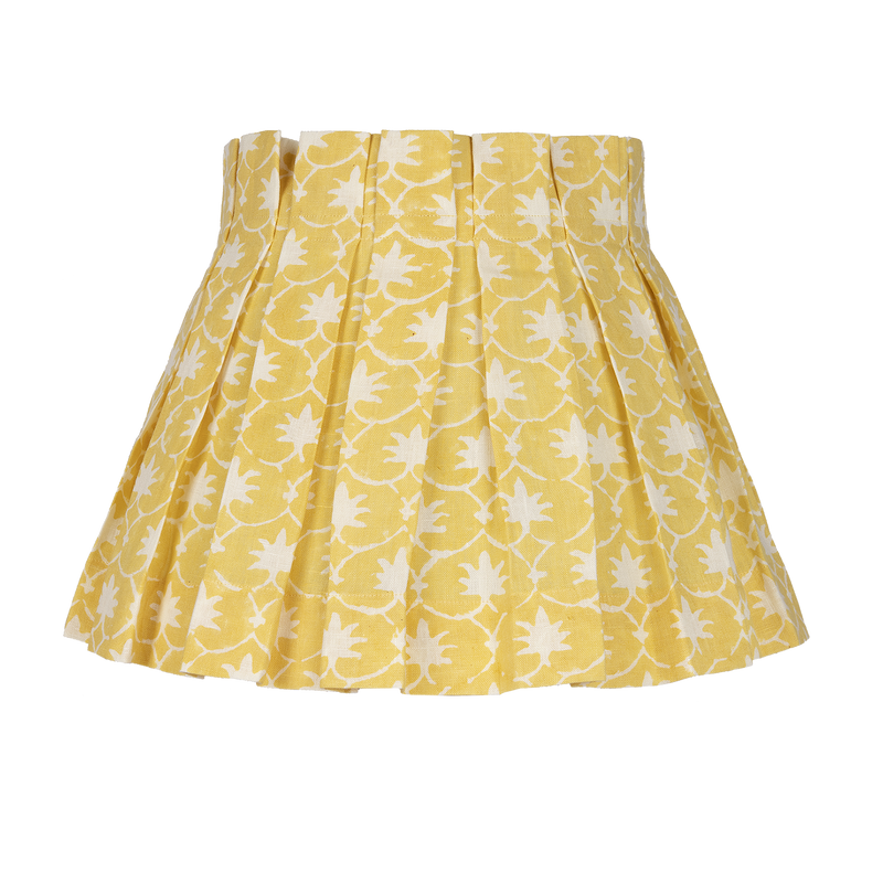 Palm Grove Wallpaper - Mustard Inverse