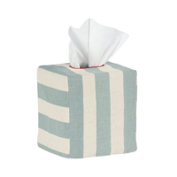 Square Tangier Stripe Tissue Box Cover