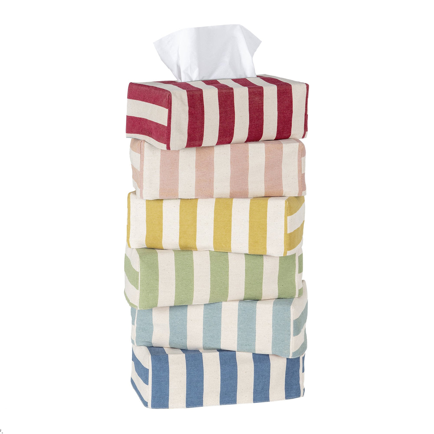 The OG Tangier Stripe Tissue Box Cover