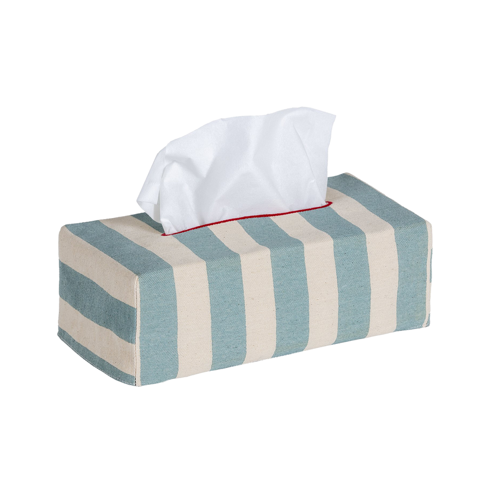 The OG Tangier Stripe Tissue Box Cover