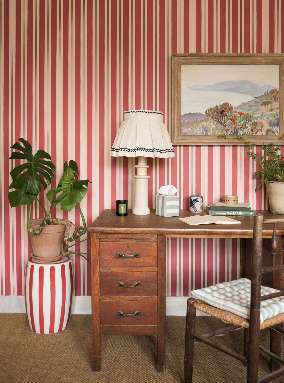 Ric Rac Cotton Box Pleat Lampshades